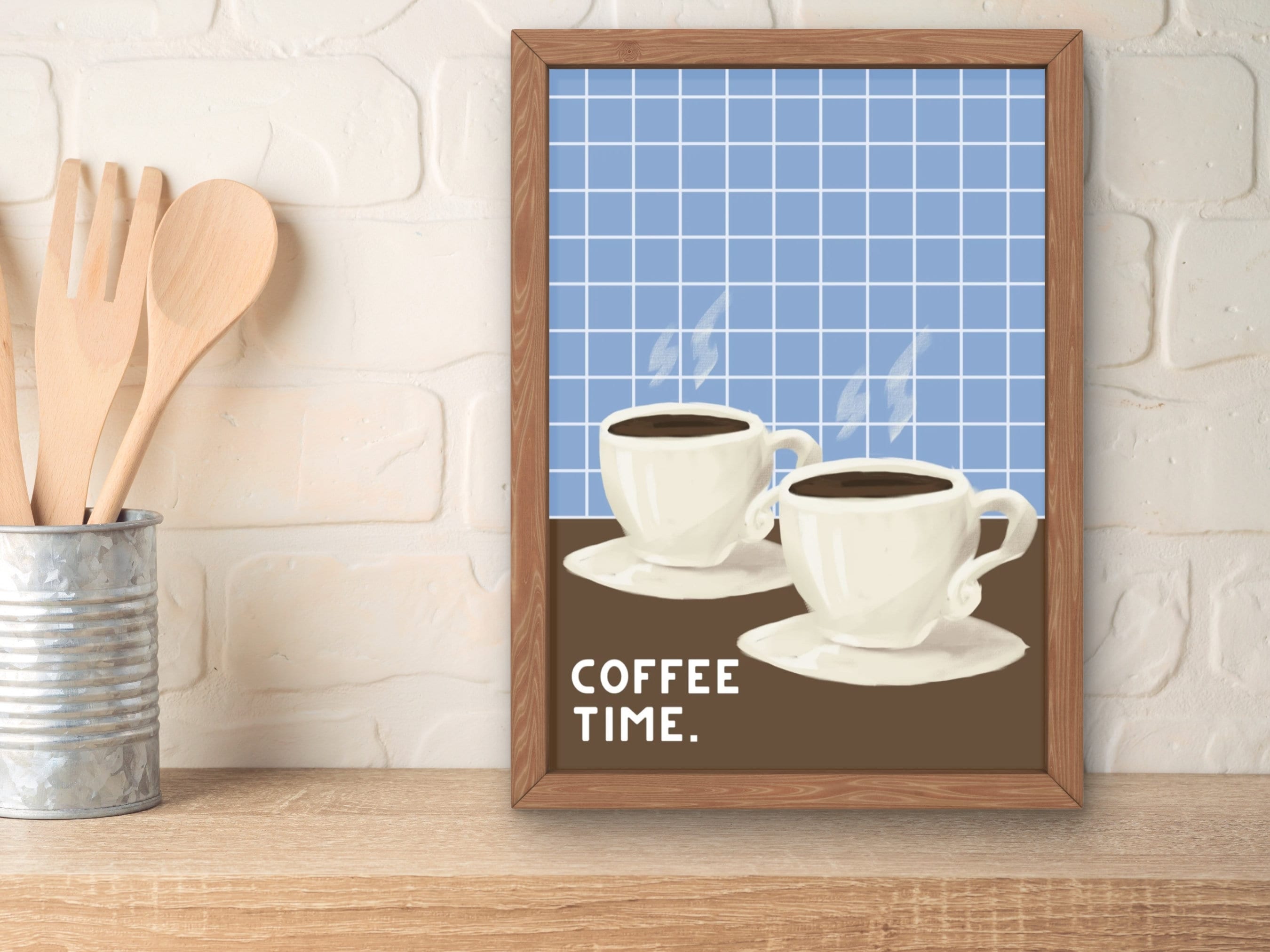 Coffee Time: Aesthetic A4 Poster - Digital Download - Printable Poster ...