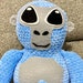 PATTERN ONLY** Low Sew Gorilla Tag Crochet Gorilla - Etsy