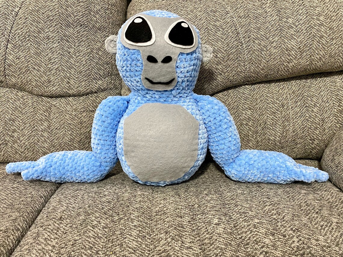 PATTERN ONLY** Low Sew Gorilla Tag Crochet Gorilla - Etsy
