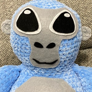 PATTERN ONLY** Low Sew Gorilla Tag Crochet Gorilla - Etsy