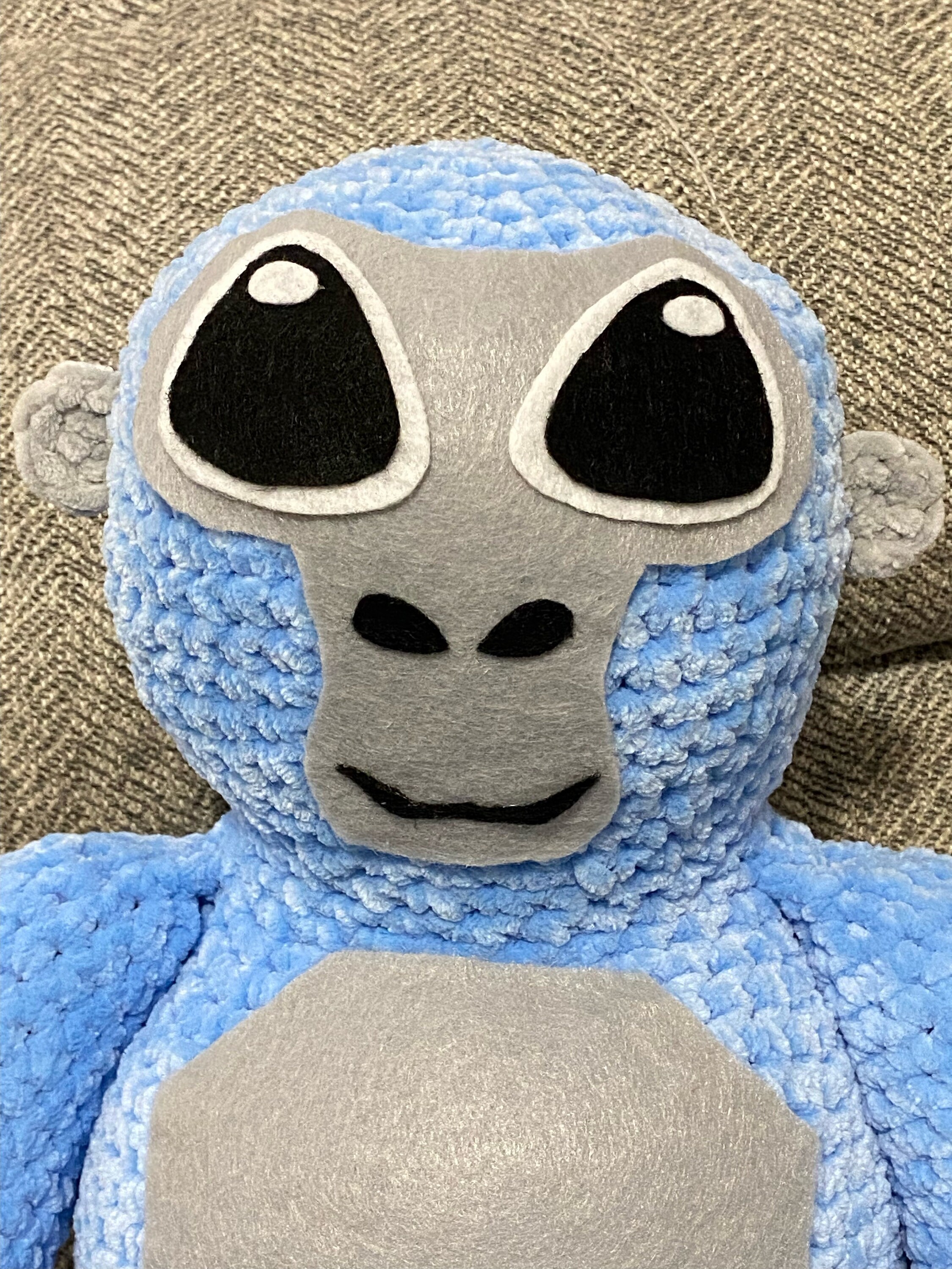 PATTERN ONLY** Low Sew Gorilla Tag Crochet Gorilla - Etsy