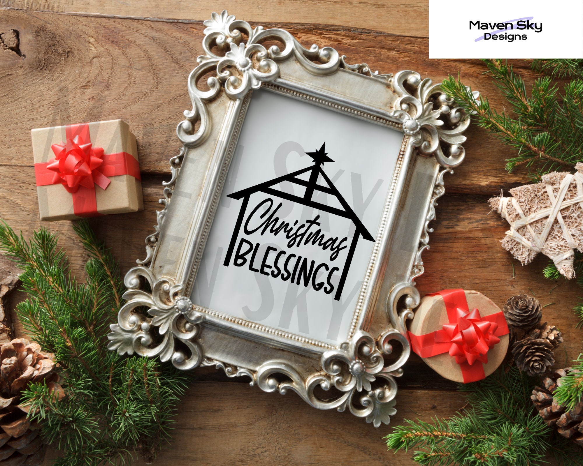 Christian Christmas Svg Bundle Christmas Svg Religious | Etsy