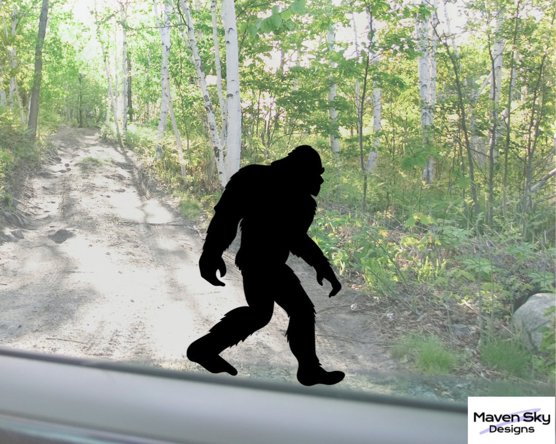 Bigfoot Decal, Sasquatch Decal, Easter Egg Decals, Yeti Decal, Bigfoot ...