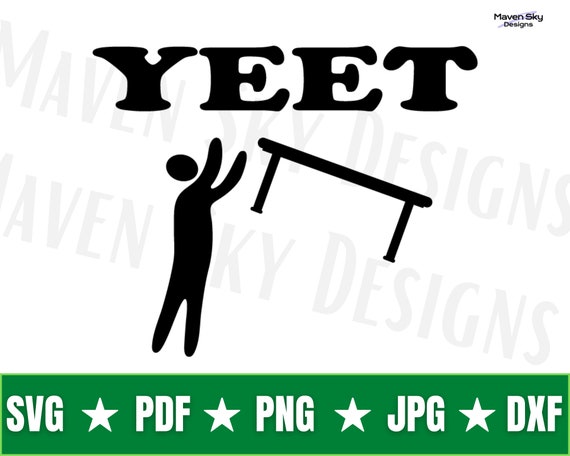 Yeet Svg Stickman Svg Funny Svg Funny Shirt Silly Svg Cut - Etsy UK