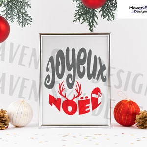Décorations De Noël Svg Bundle, French Christmas Ornament Svg Bundle ...