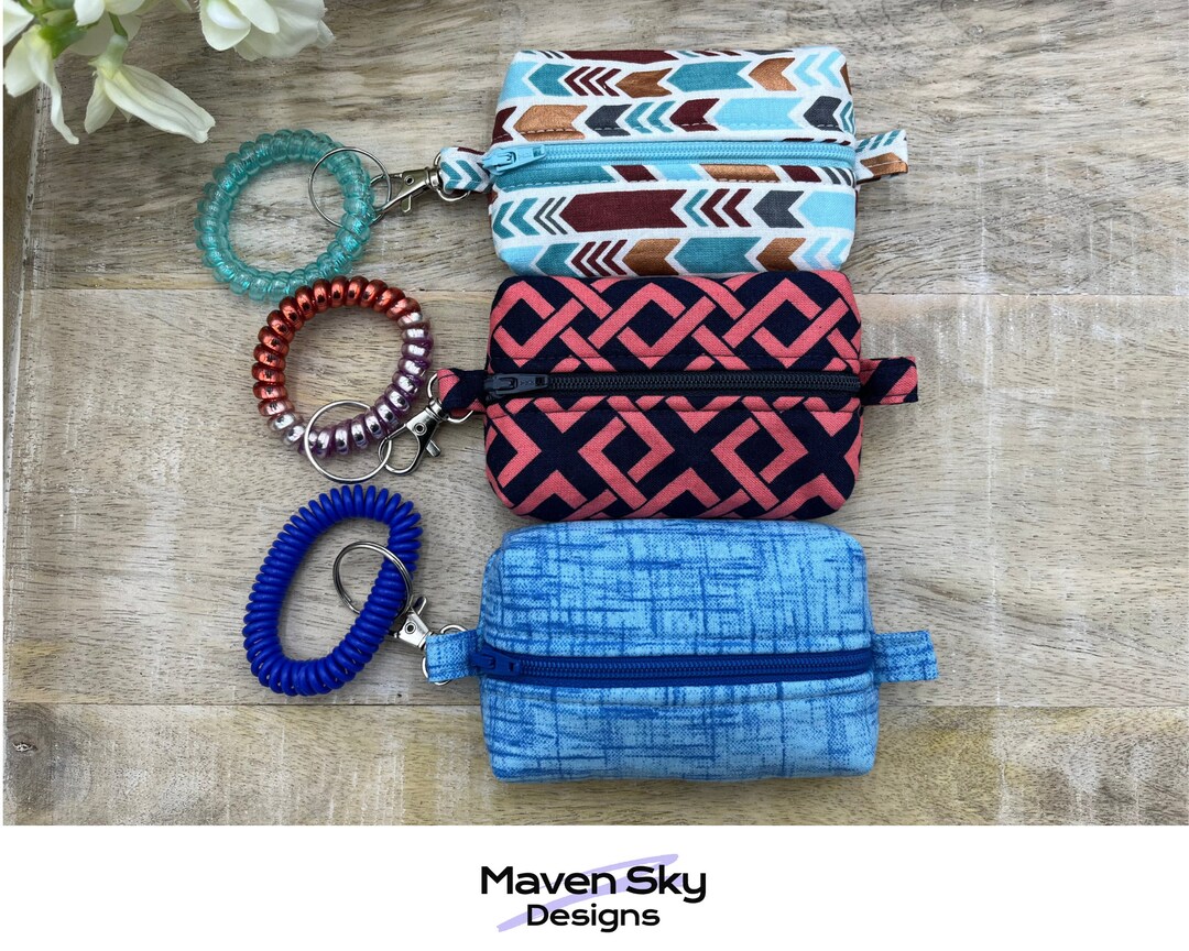 Boxy Bag, Coin Pouch, Mini Bag, Coin Purse, Wristlet, Mini Pouch - Etsy