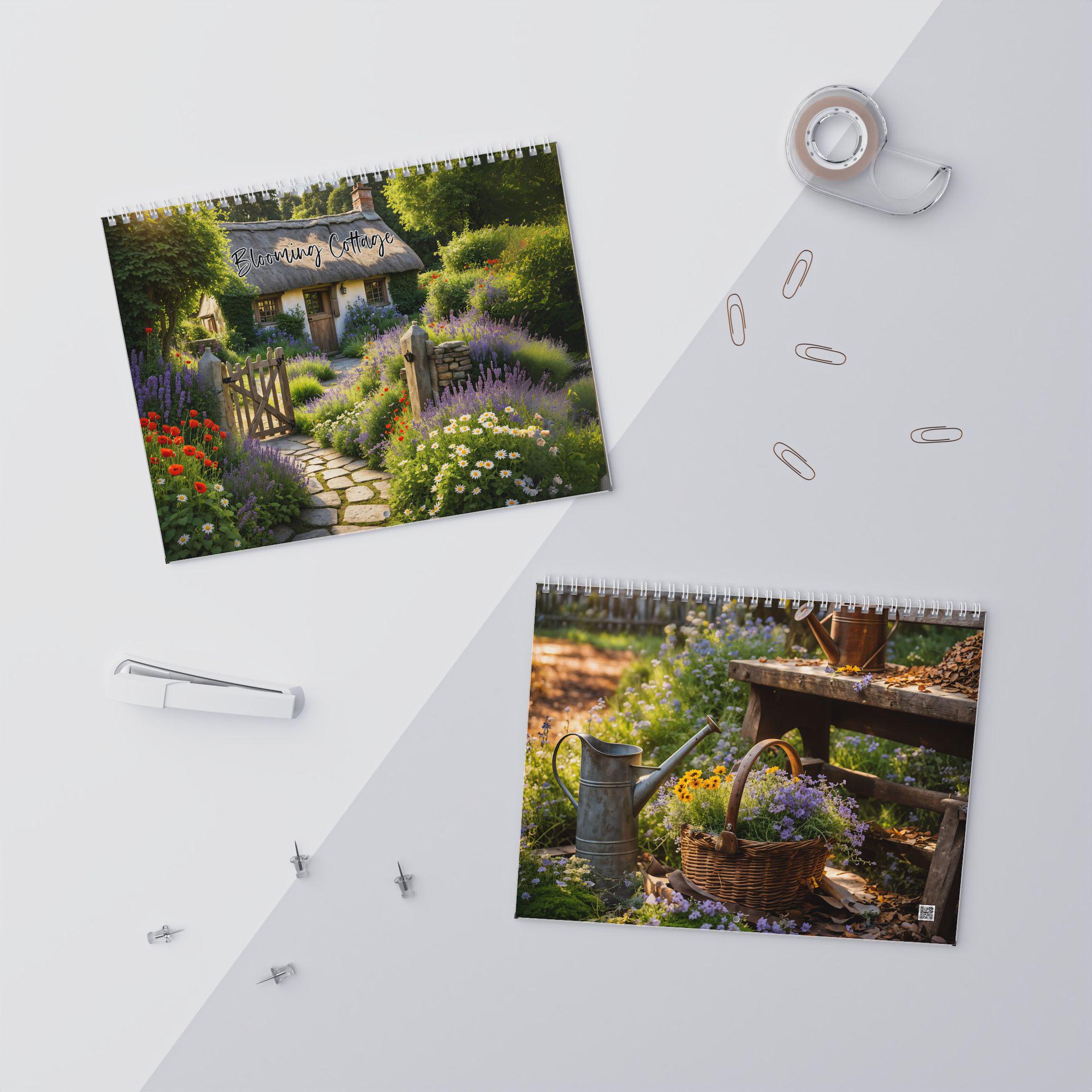 2025 Cottage Core Wall Calendar, Rustic Calendar, Nature Inspired ...