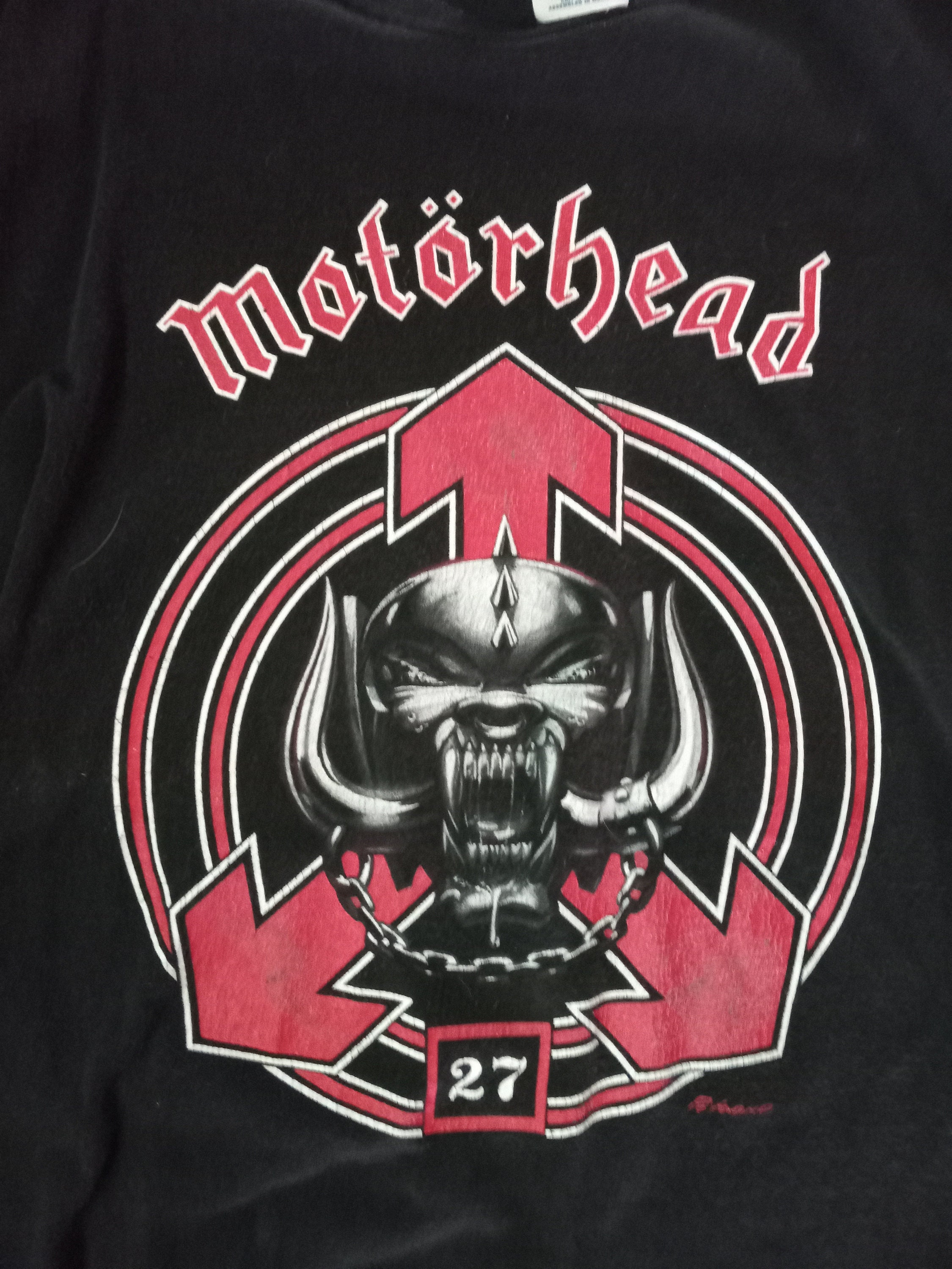 Vintage 27 Years Motorhead Tour 90s T-shirt - Etsy