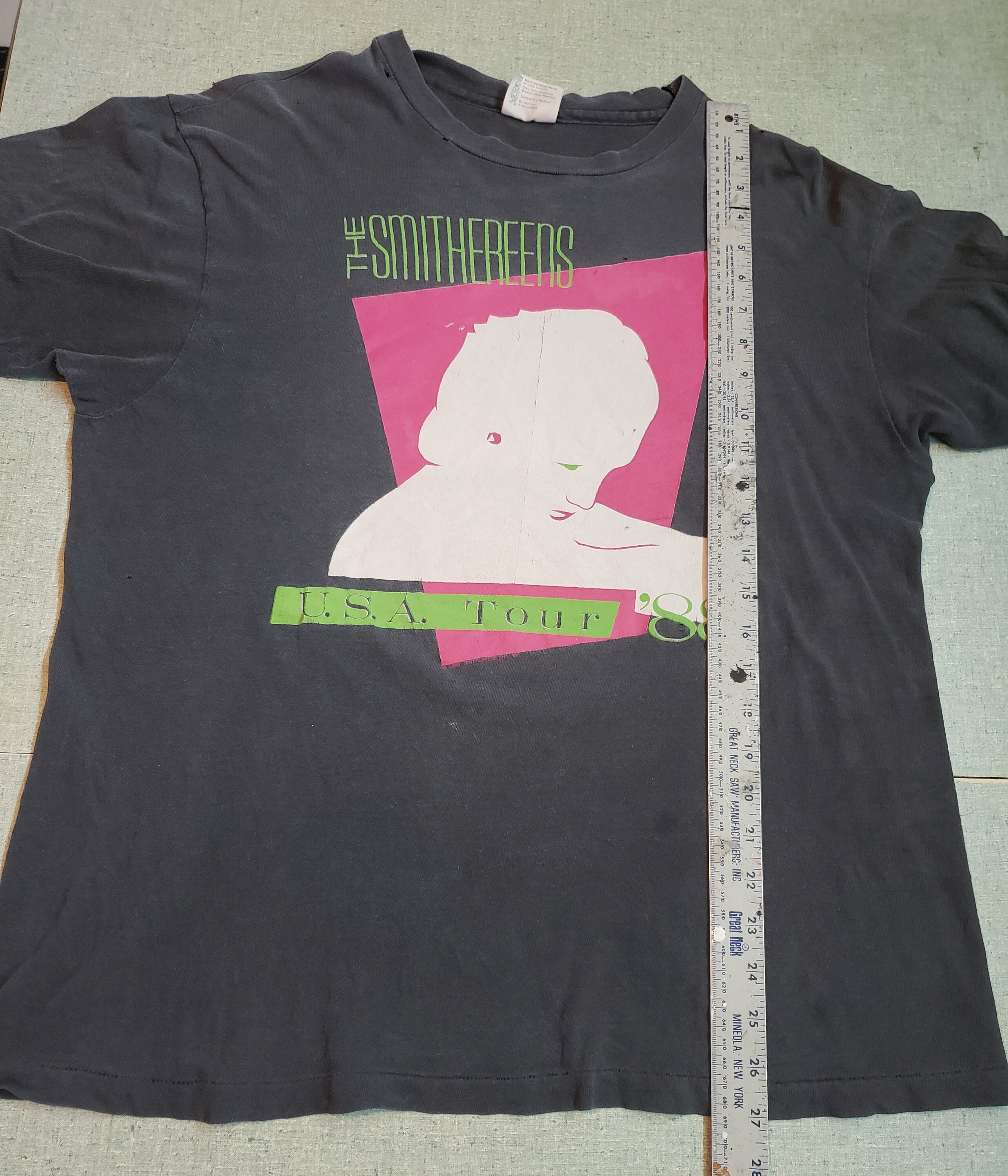 Vintage the Smithereens 1988 US Tour T-shirt - Etsy