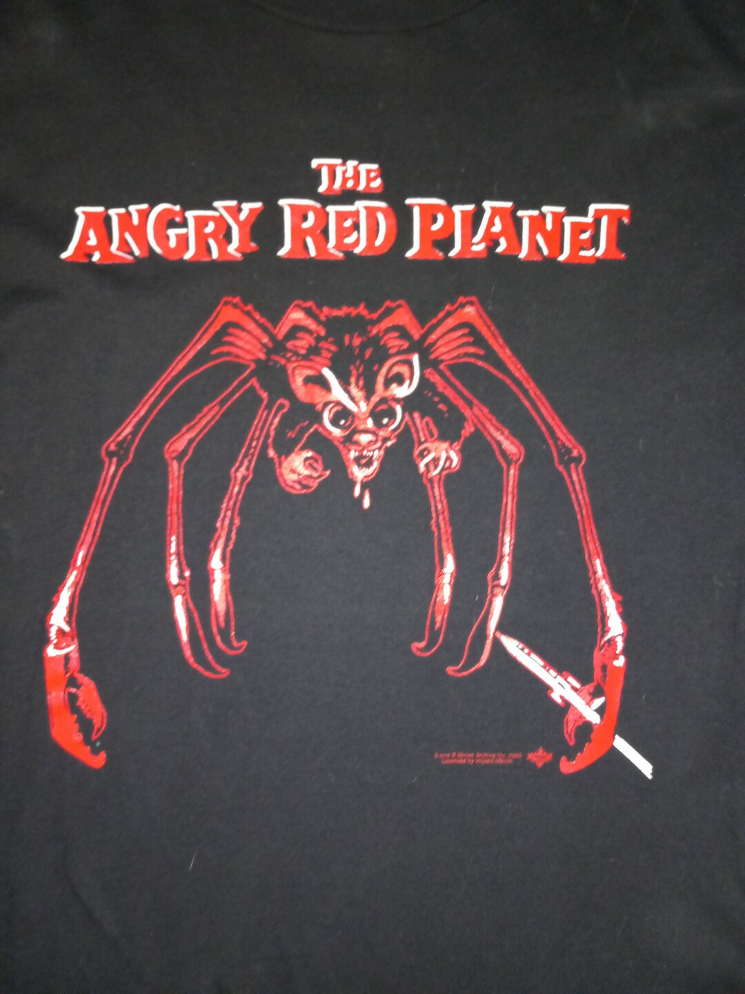 Angry Red Planet T-shirt - Etsy