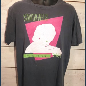 Vintage the Smithereens 1988 US Tour T-shirt - Etsy