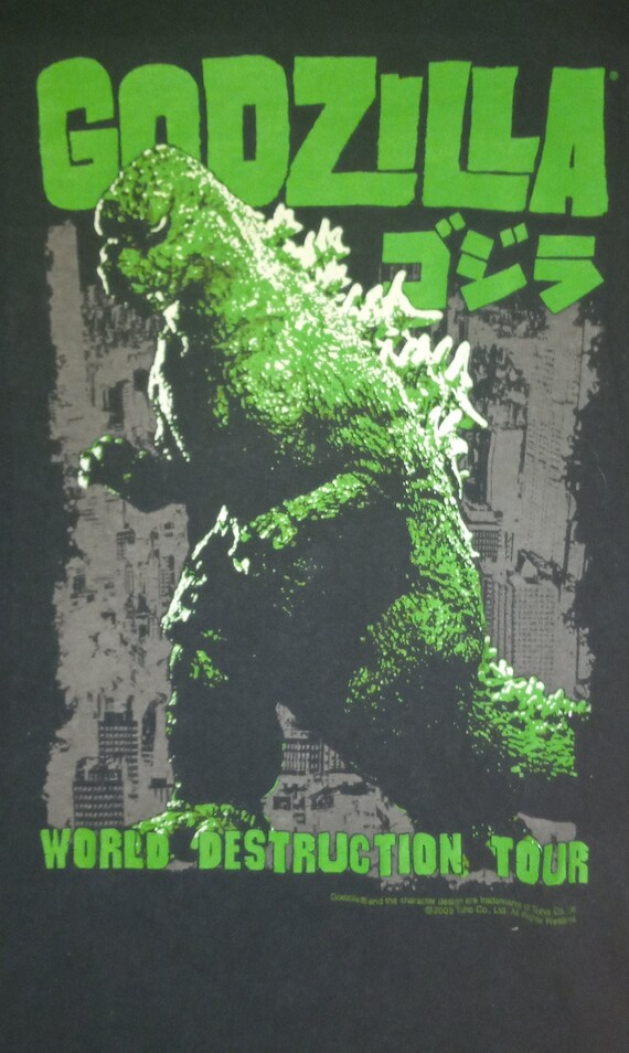 Godzilla shirt world - Gem