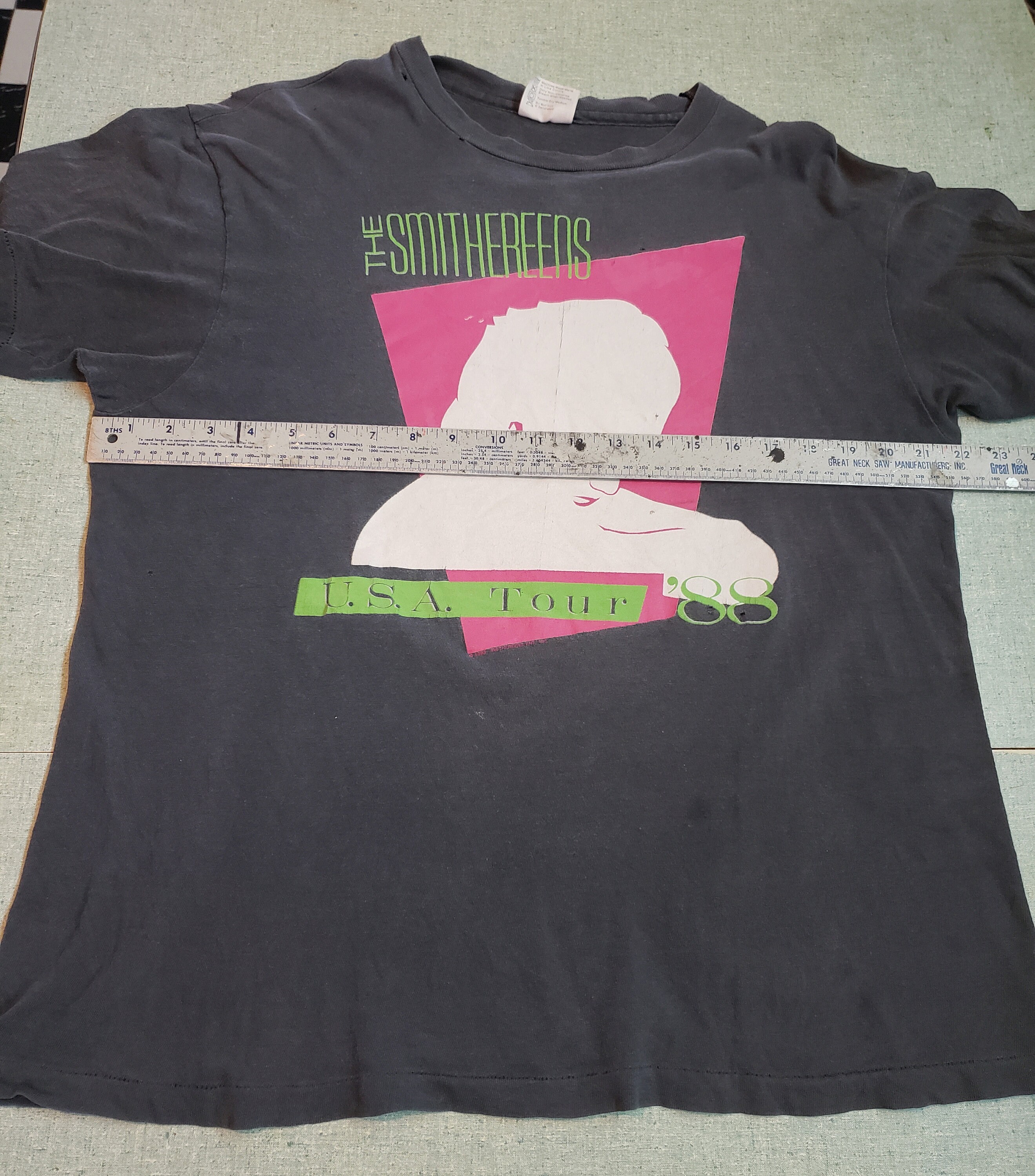 Vintage the Smithereens 1988 US Tour T-shirt - Etsy