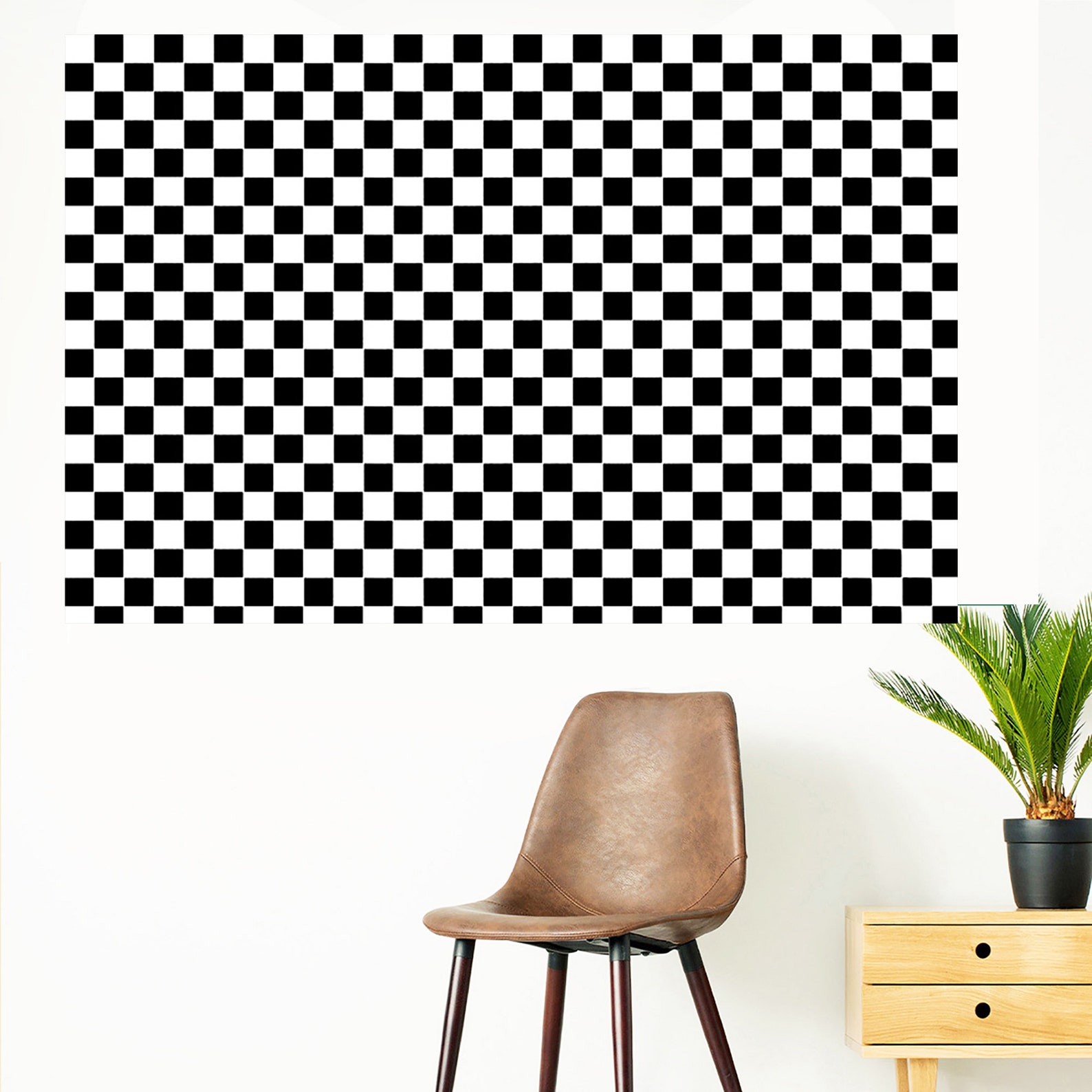 Checkers BackdropBlack and White Backdrop Photography | Etsy