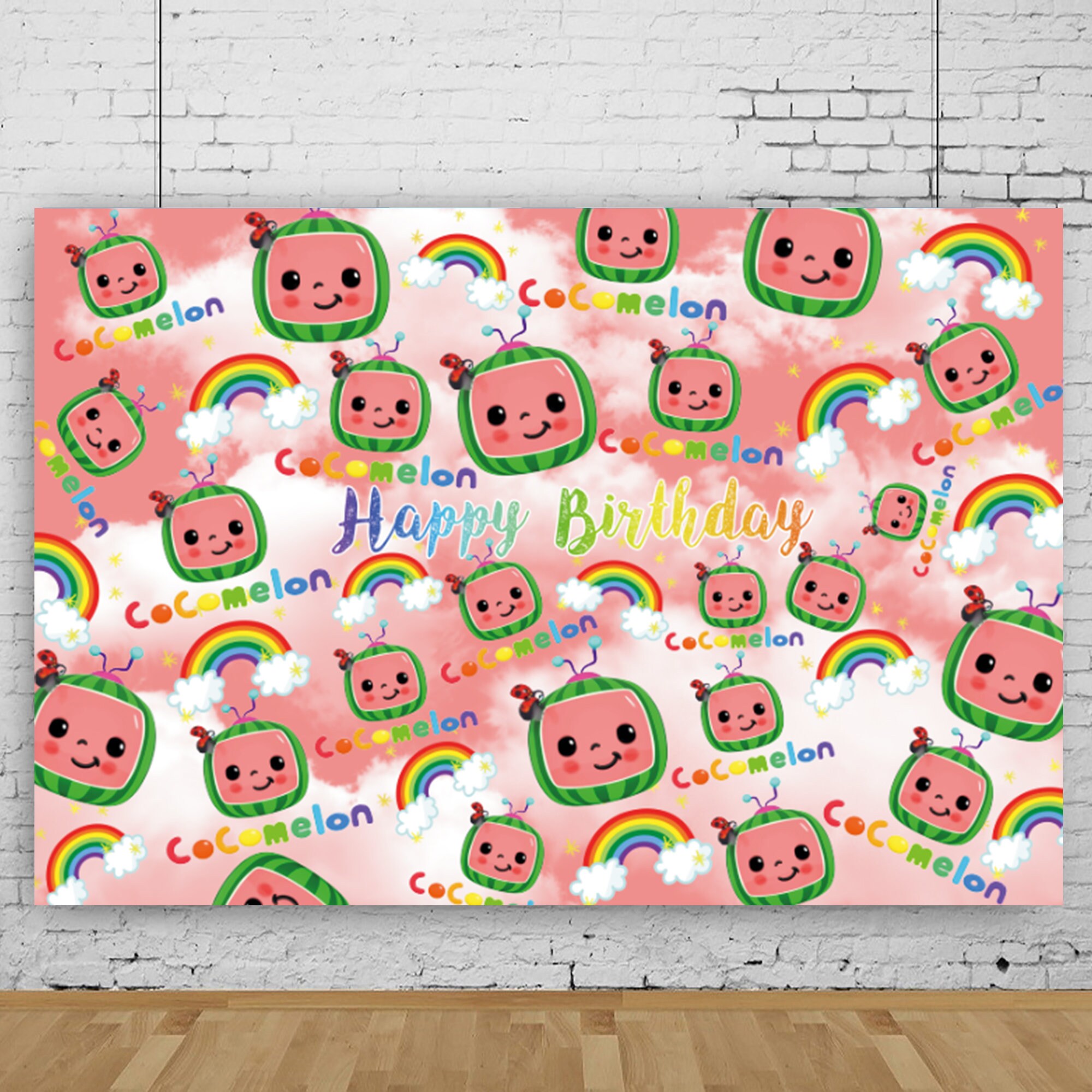 Customized Cocomelon Photography BackdropHAPPY BIRTHDAY | Etsy
