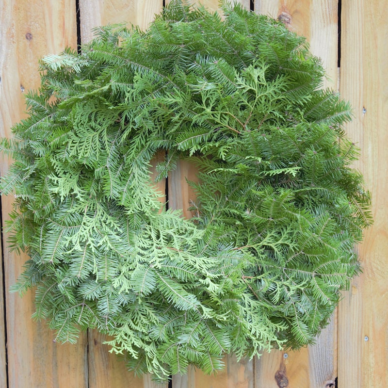 Cedar Wreath - Etsy