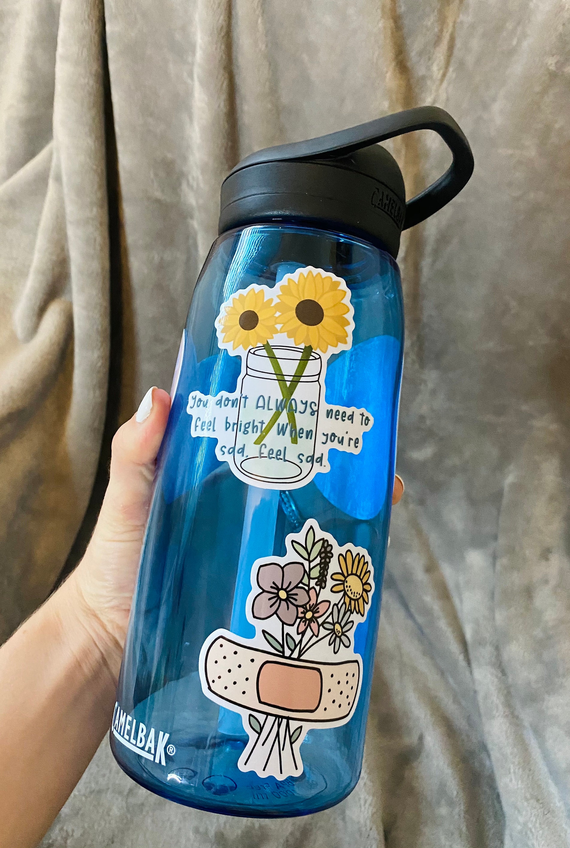 When You're Sad Vinyl Glossy Sticker - Etsy