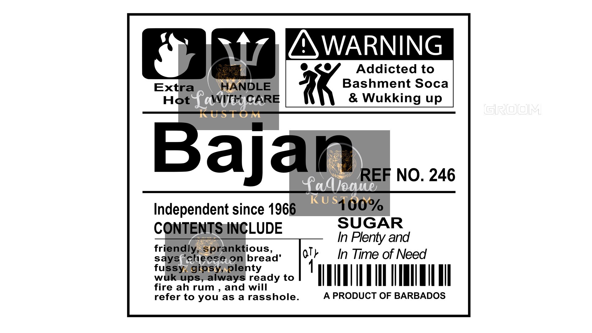Bajan Heritage Digital Png File - Etsy