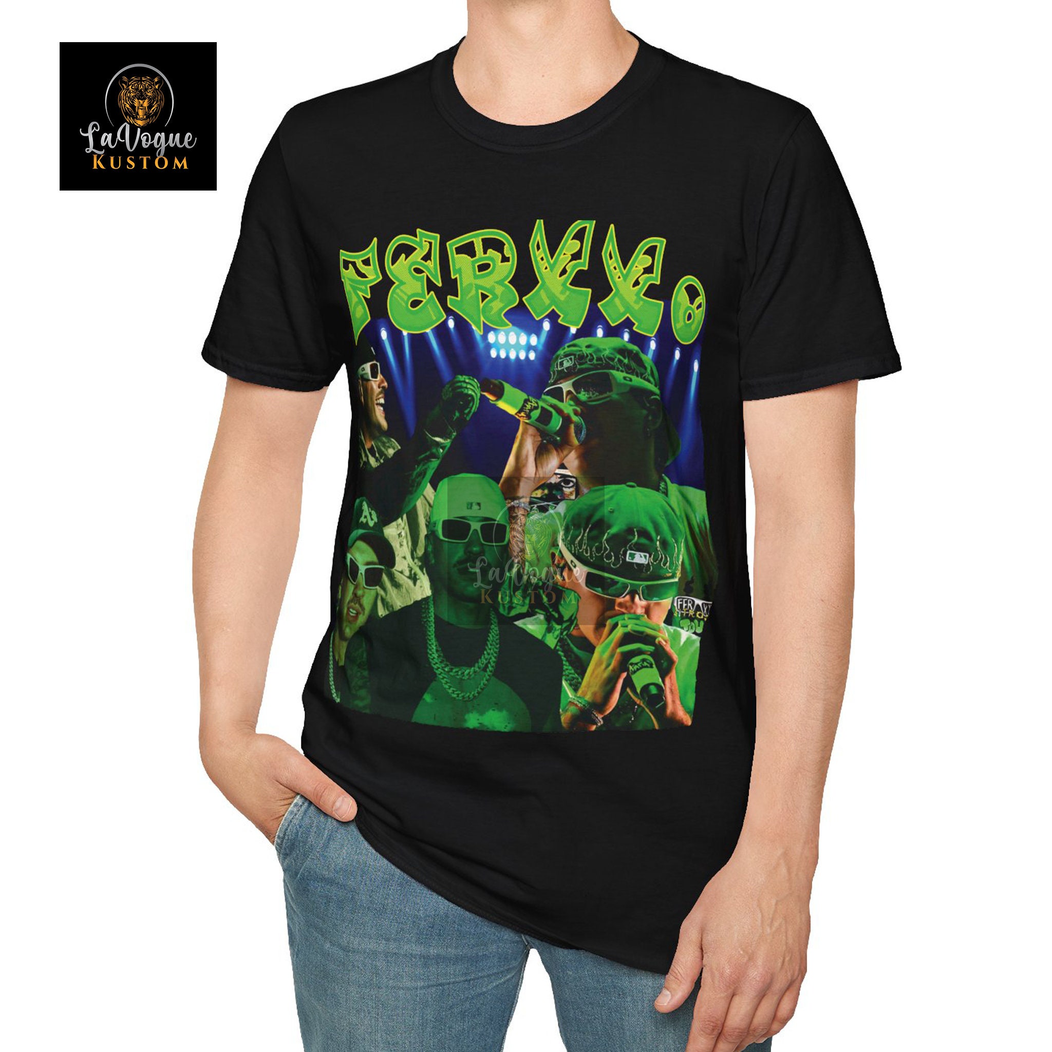 Feid Collage Black Shirt Ferxxo Essential Shirt Collage Shirtfeis ...