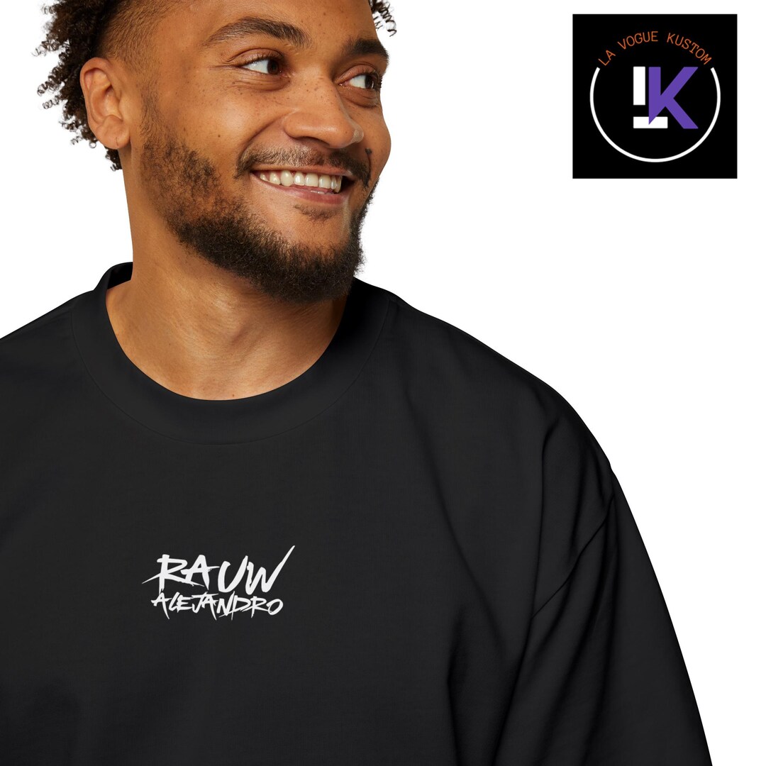 Rauw Alejandro Black or White T-shirt - Exclusive Design on Heavyweight ...