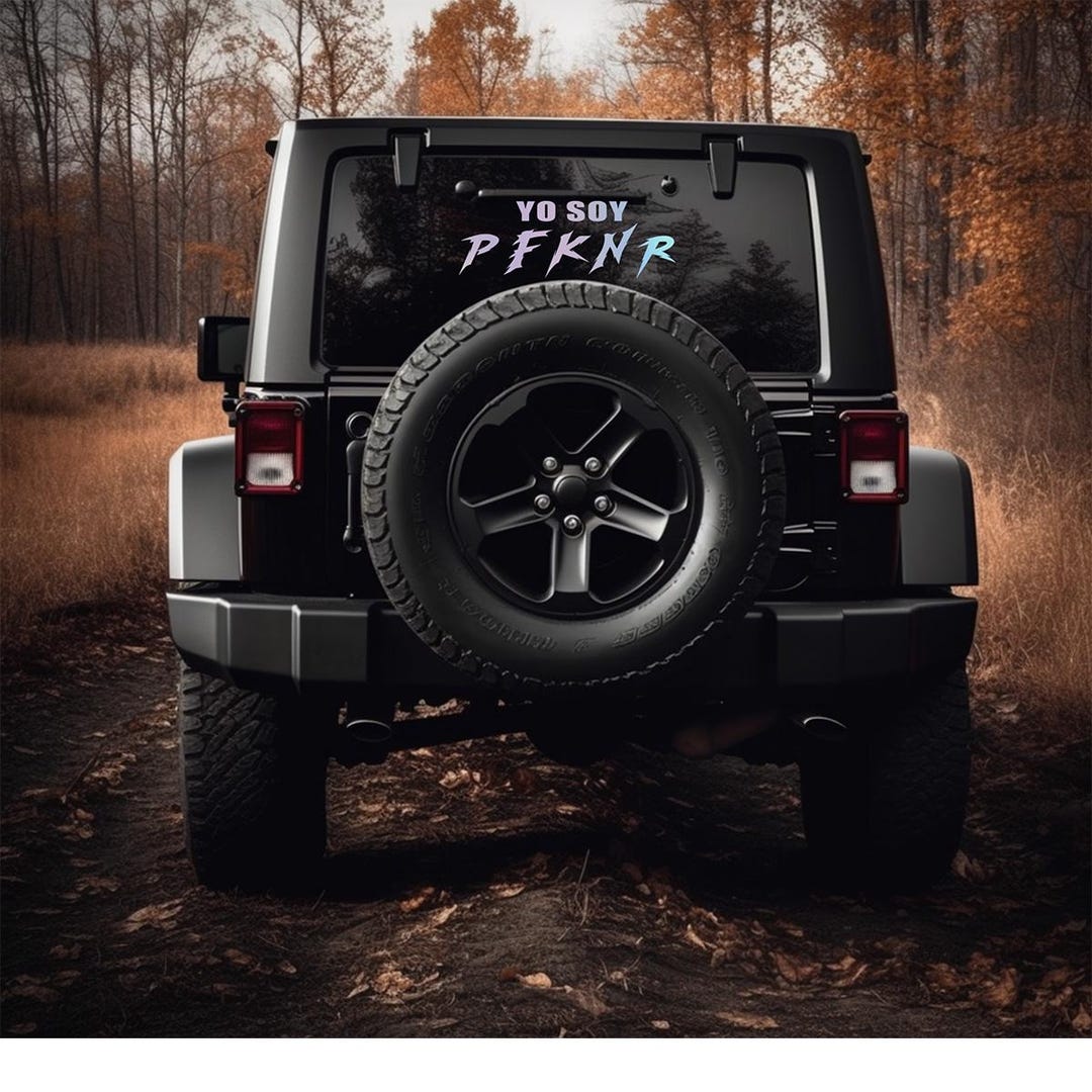 Yo Soy PFKNR Vinyl Sticker Puerto Rican Inspired Durable Decal for Car ...