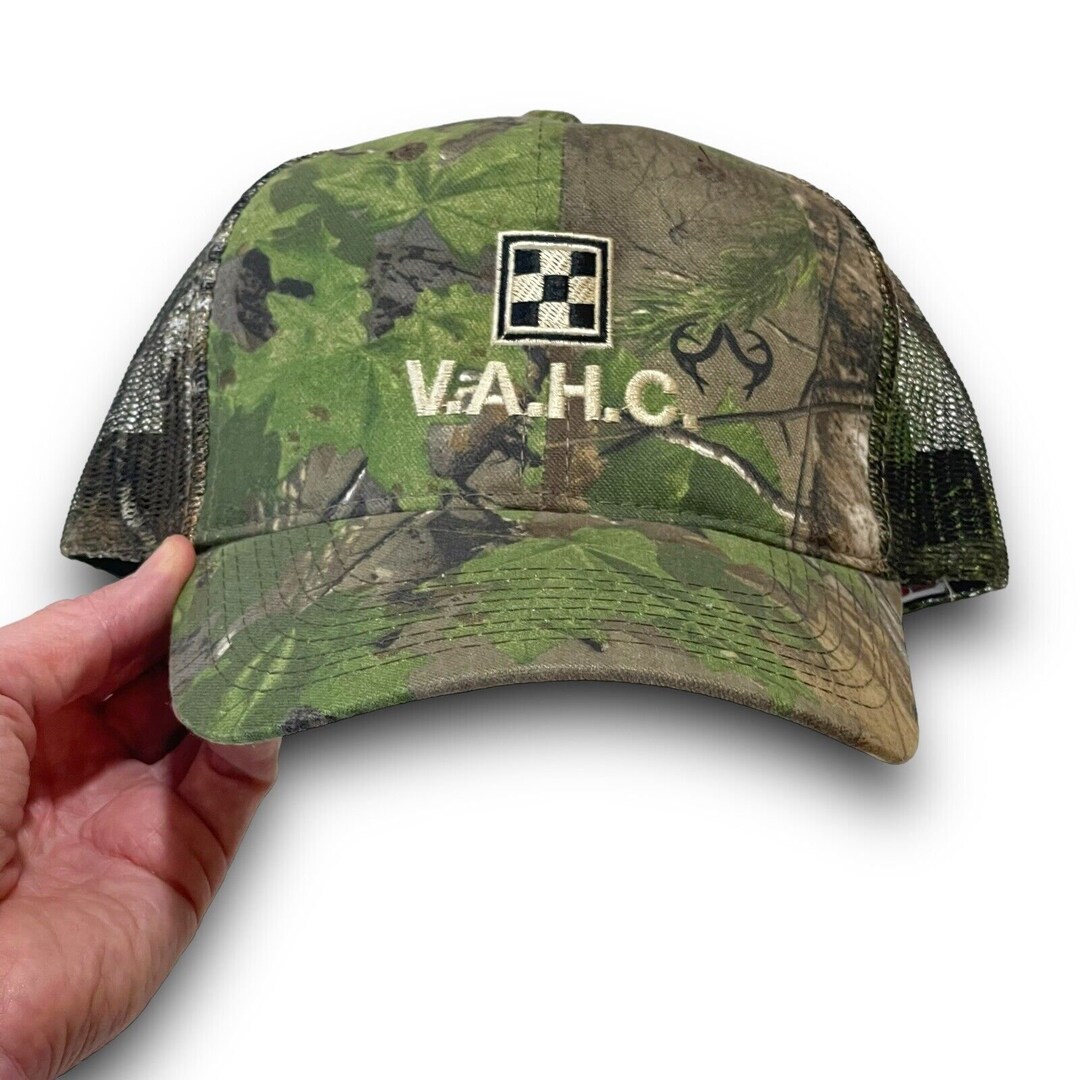 Real Tree Camo VAHC Purina Feeds Strapback Hat 2000s Cap - Etsy