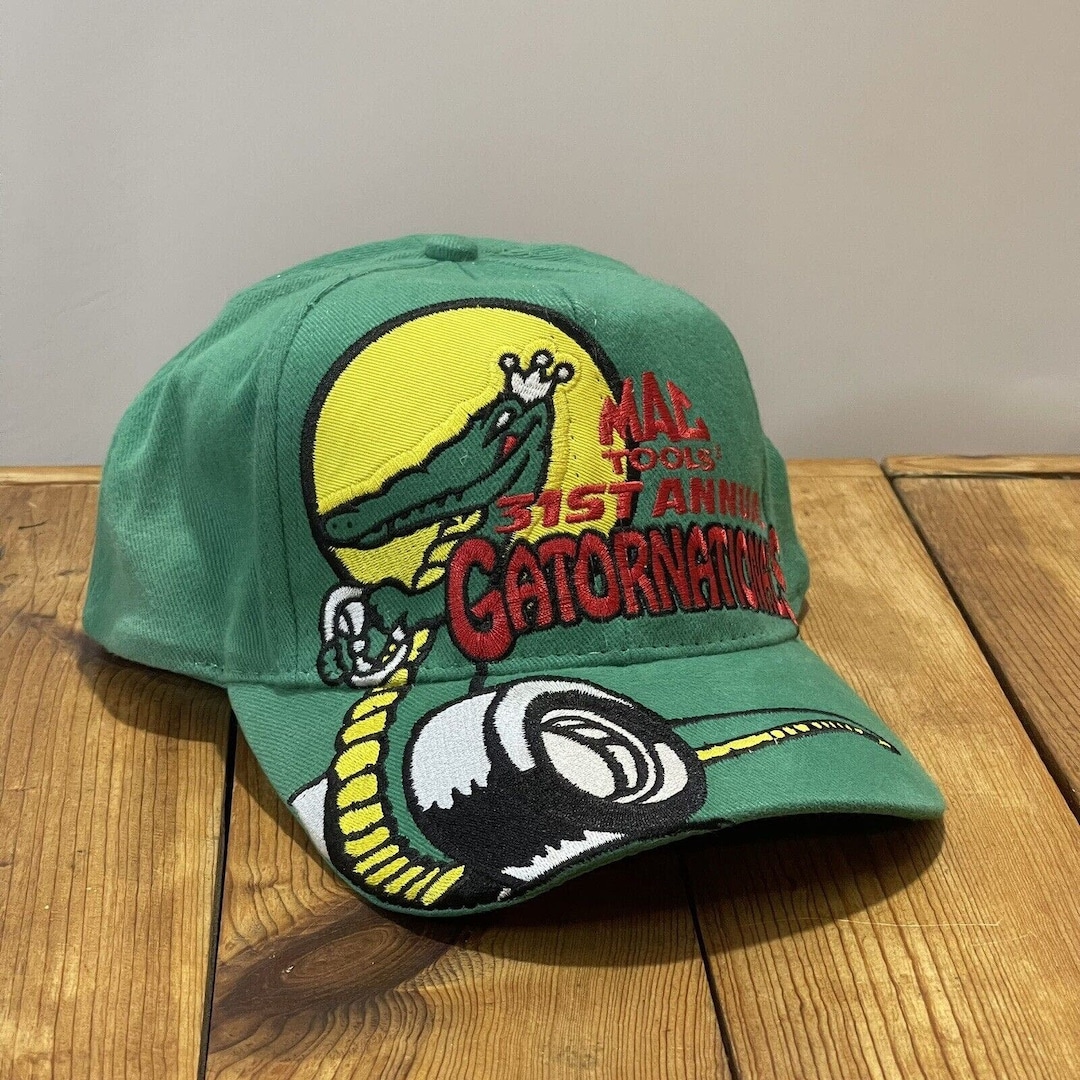 MAC Tools Gatornationals Embroidered Logo NHRA Racing Snapback Hat Y2K ...