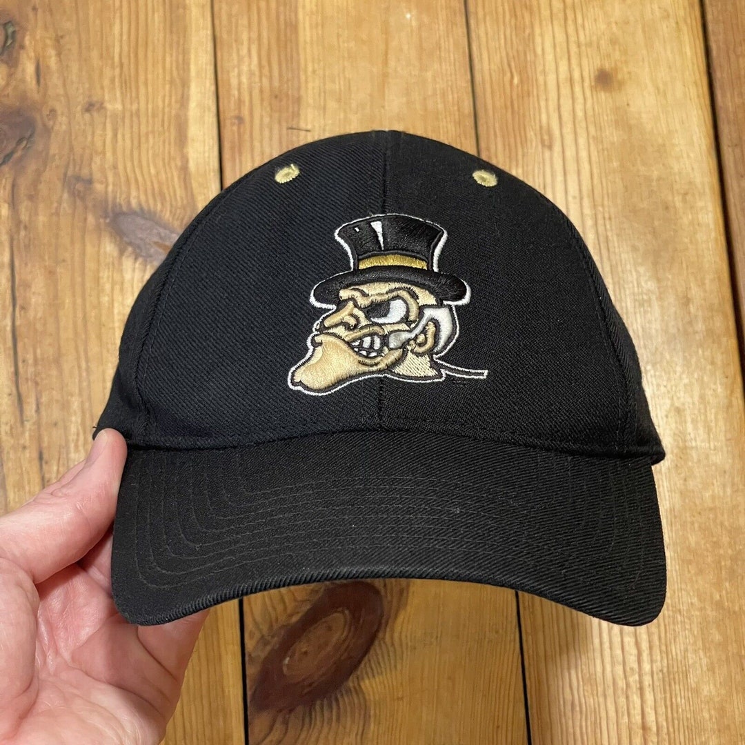 Wake Forest Demon Deacons Embroidered Logo Fitted Hat Twins Cap 7 1/4 ...