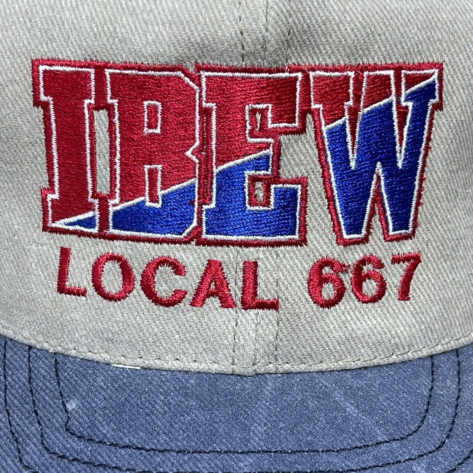 Vintage Snapback Hat IBEW Local 667 Electrical Union Logo 1990s USA ...