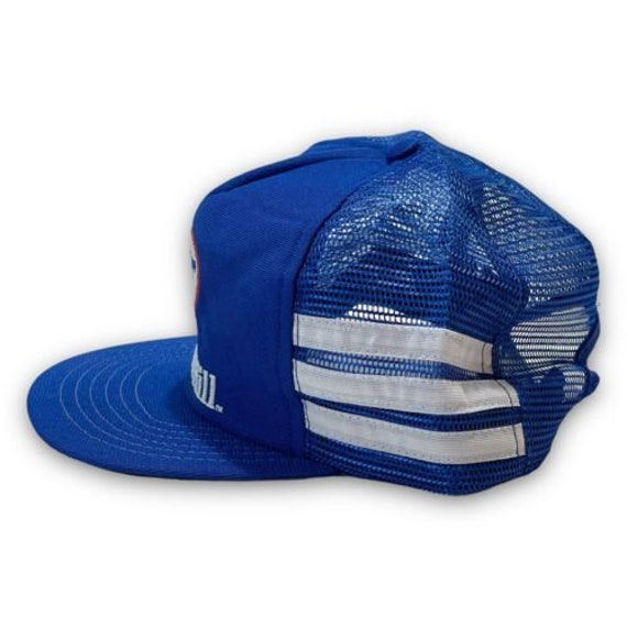 Round Hill Turkey Vintage 3 Stripe Trucker Snapback H… - Gem