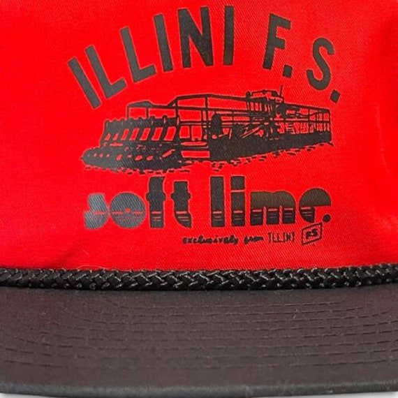 Illini FS Inc VINTAGE Soft Lime Graphic Snapback Rope… - Gem
