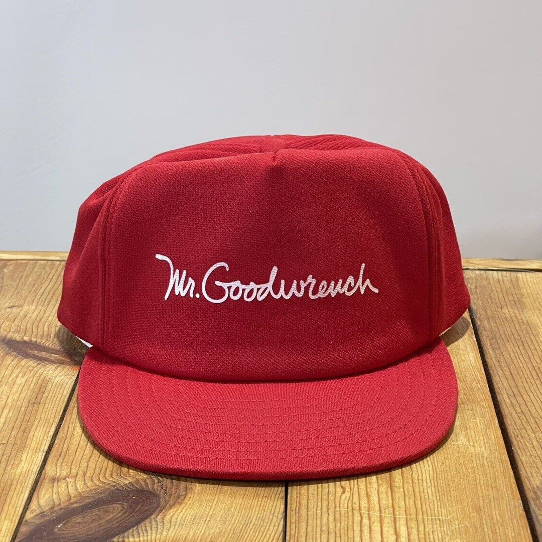 Mr Goodwrench Vintage USA MADE Script Trucker Hat Snapback 1980s Cap - Etsy
