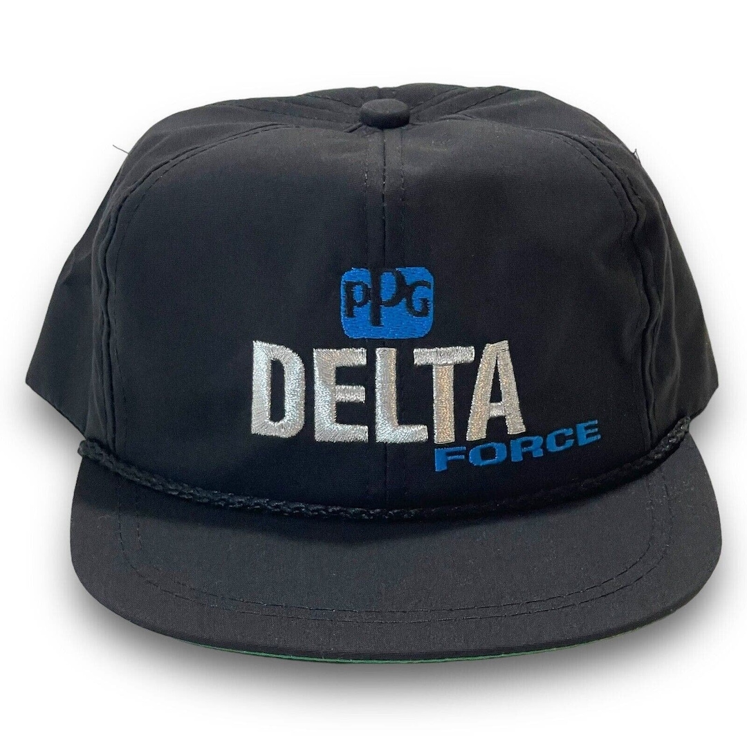 PPG Delta Force Vintage Embroidered Strapback Trucker Hat 1990s USA ...
