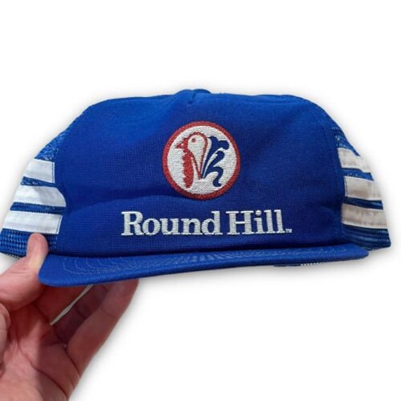 Round Hill Turkey Vintage 3 Stripe Trucker Snapback H… - Gem