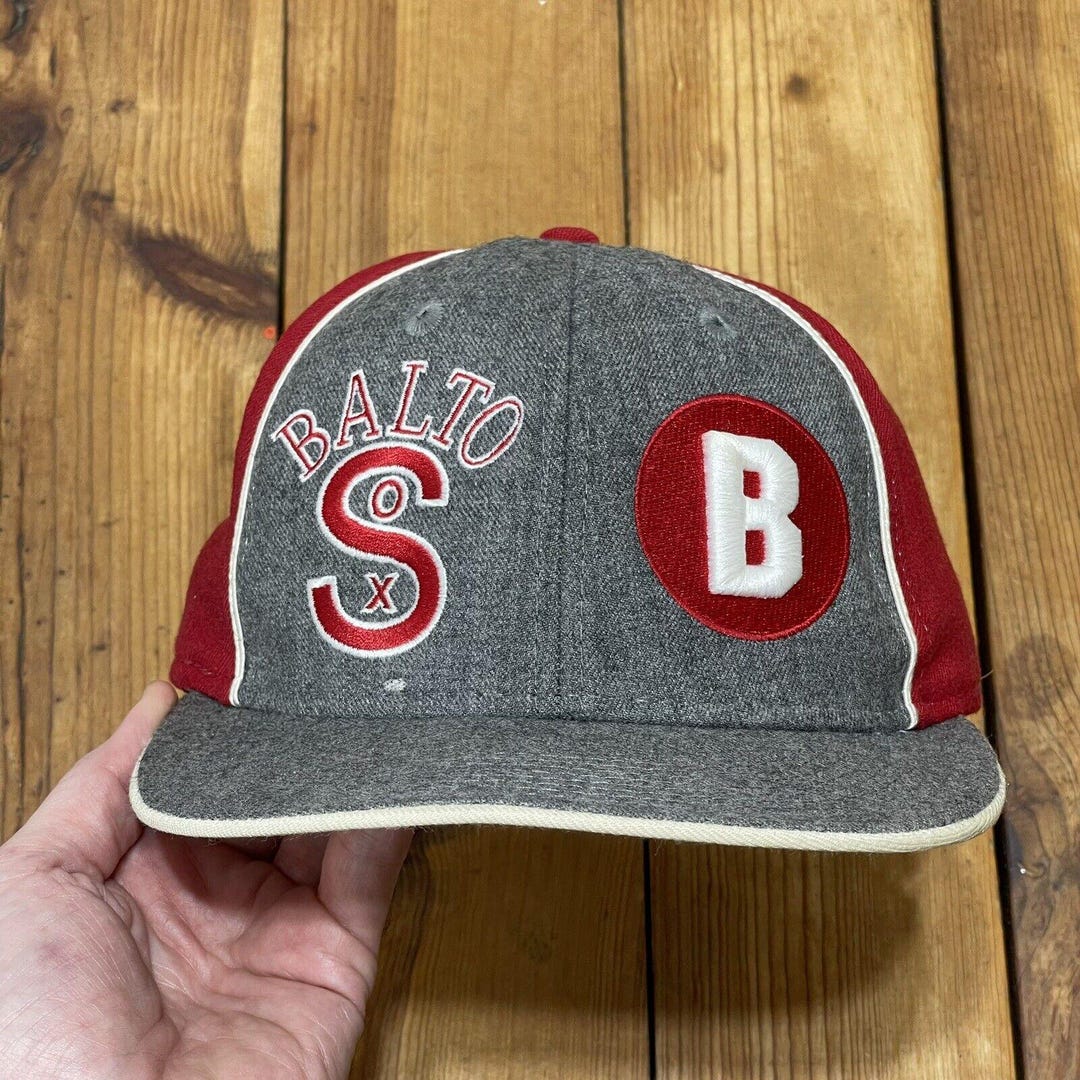 Balto Sox Baltimore Negro League Hat Fitted 7 5/8 Headgear Cap - Etsy