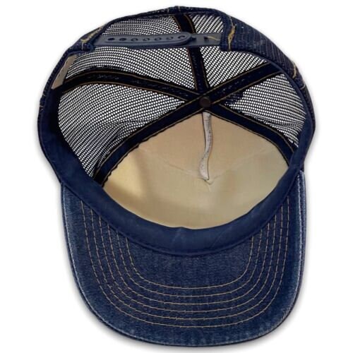 Vintage Rockwell Industries DTI Denim Snapback Trucker Hat Cap - Etsy