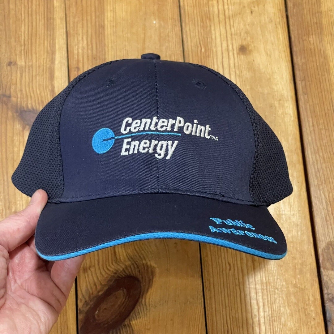Centerpoint Energy Embroidered Logo Public Awareness Strapback Hat Dad ...