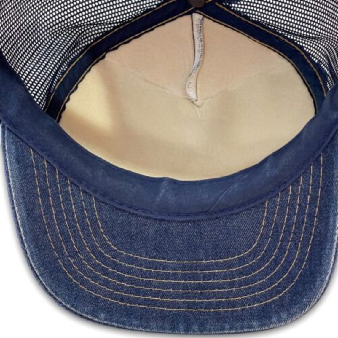 Vintage Rockwell Industries DTI Denim Snapback Trucker Hat Cap - Etsy