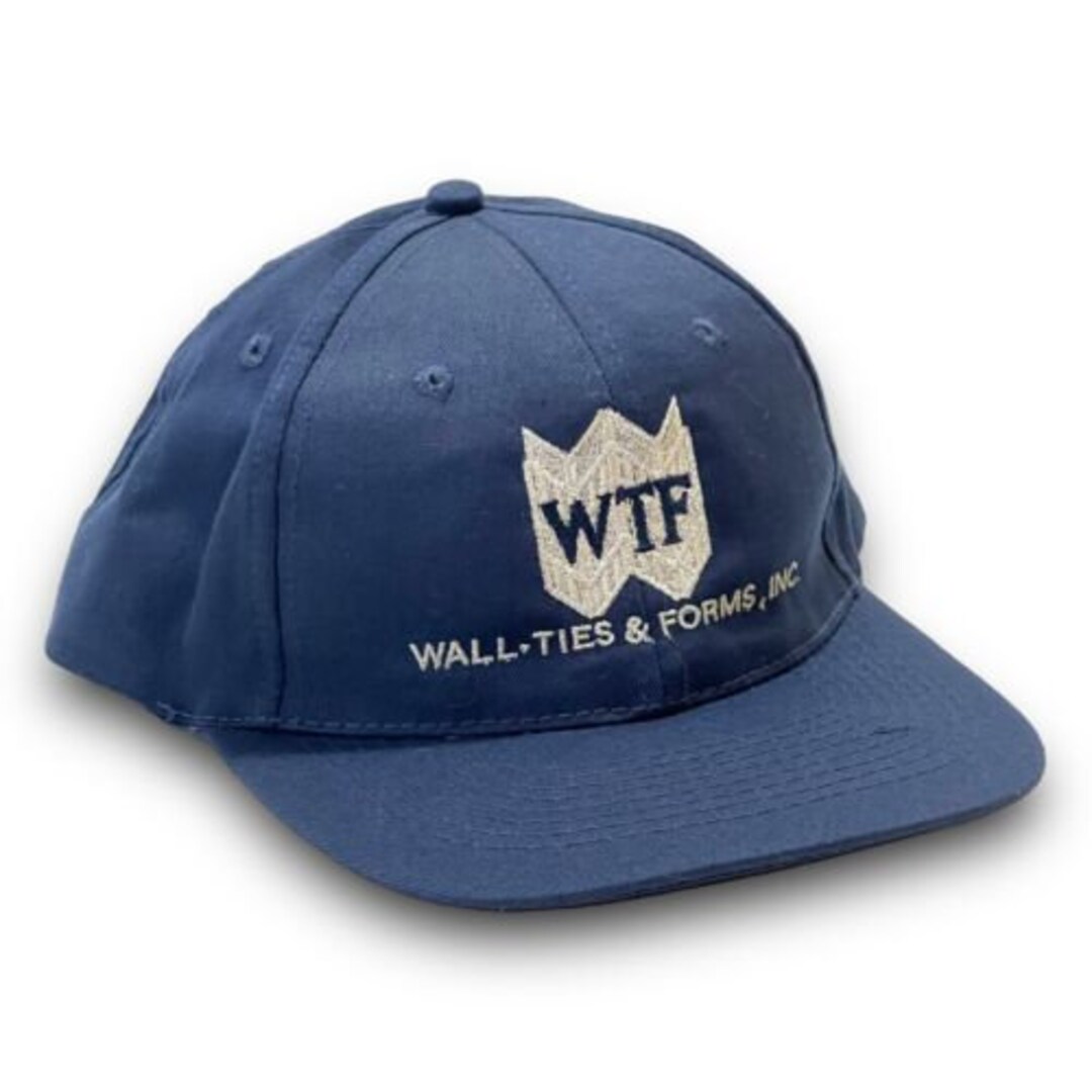 Vintage Wall Ties and Forms WTF 1990s Cap Snapback Hat - Etsy