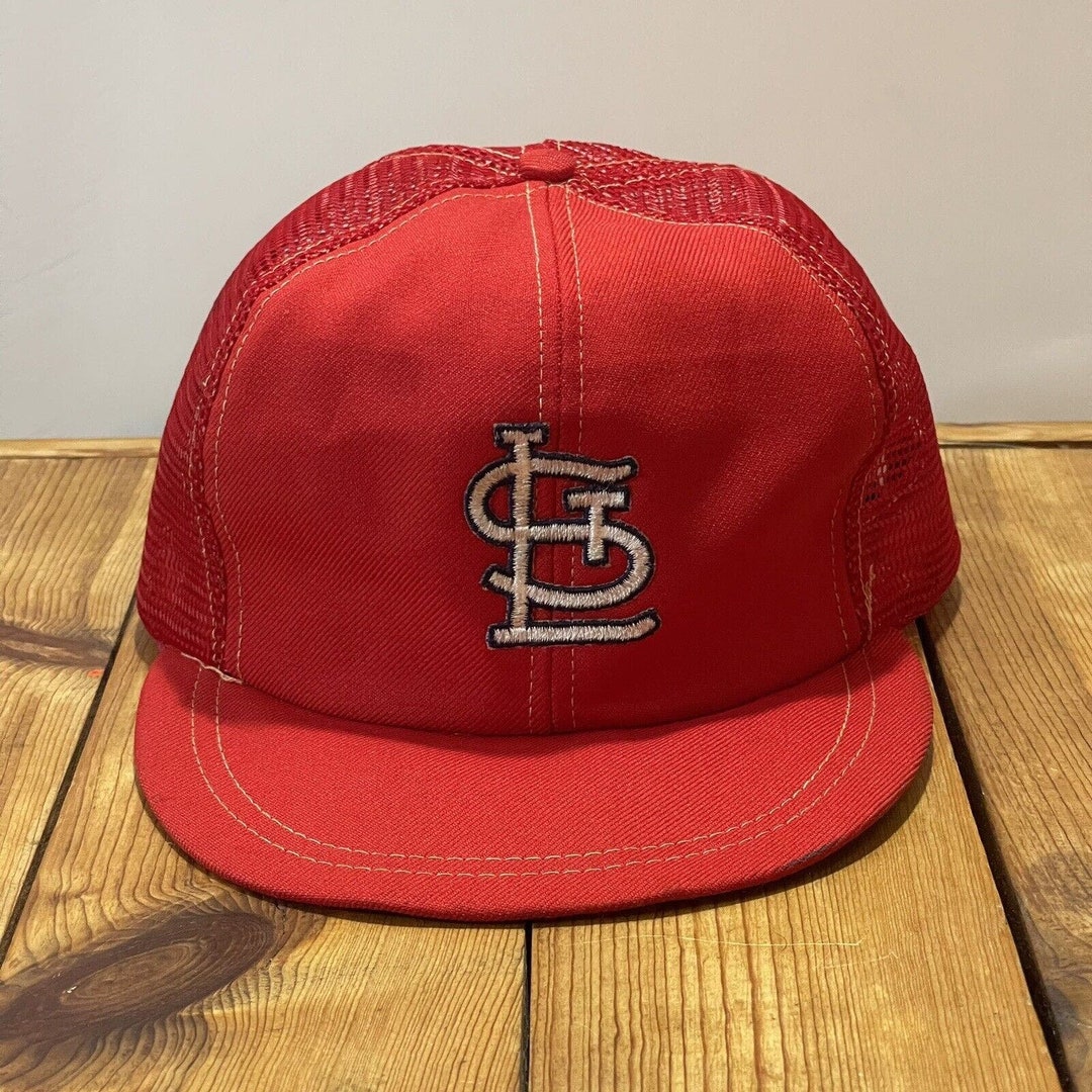 Vintage USA Made St Louis Cardinals Trucker Hat 80s Snapback Baseball ...