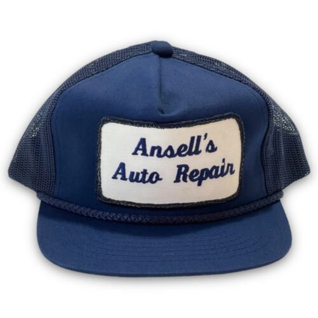 Ansells Auto Repair Uniform Patch Vintage Snapback Hat 1990s Dad Cap - Etsy