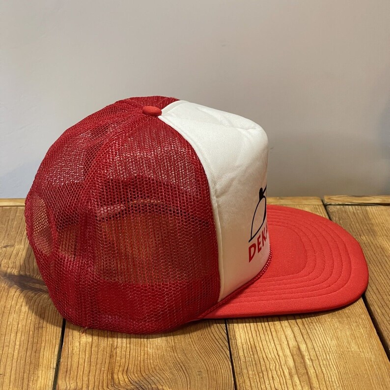 Vintage Snapback Trucker Hat Dekalb Agra Logo Mesh Back Cap - Etsy