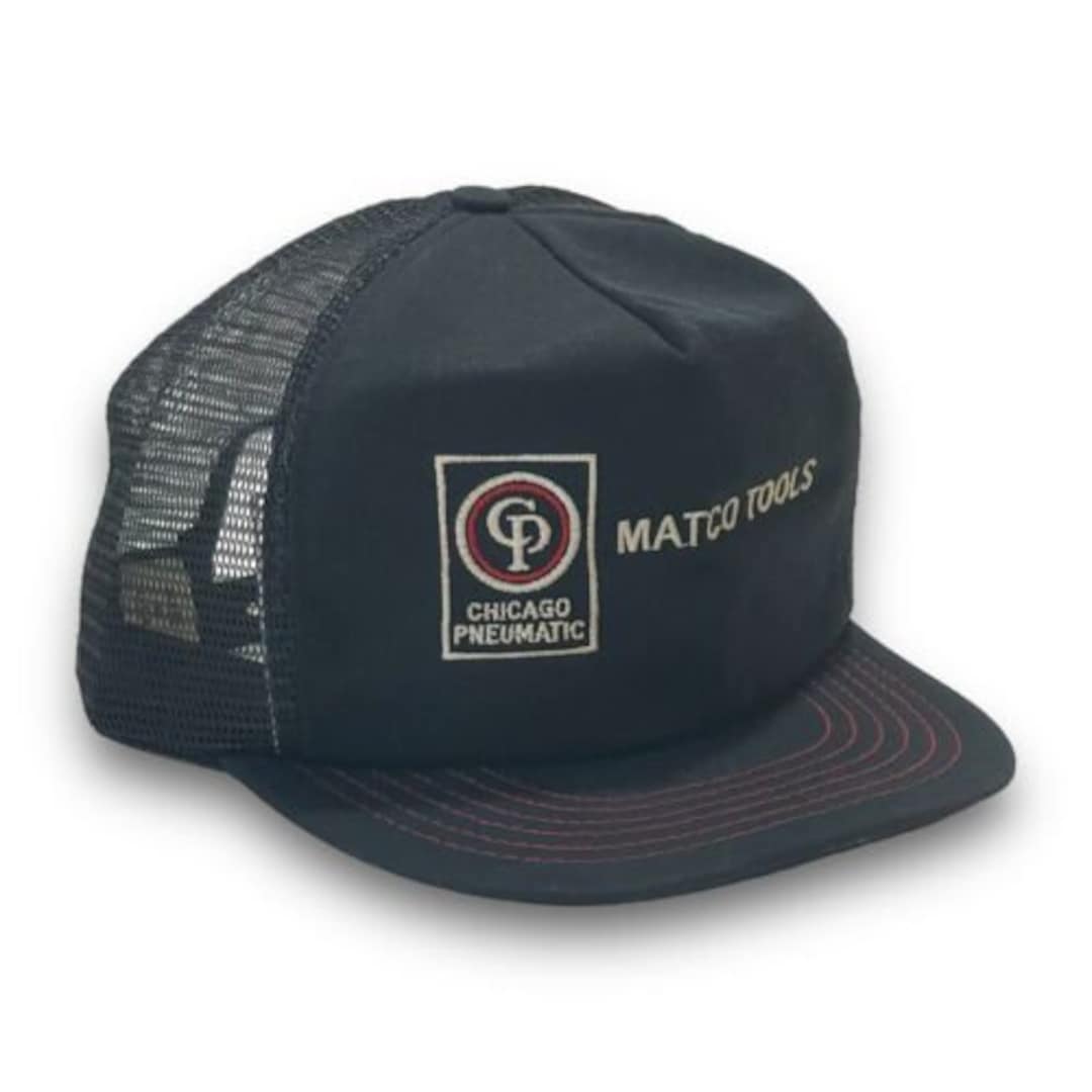 Matco Tools Central Pneumatic Vintage 1980s Embroidered Snapback Hat ...