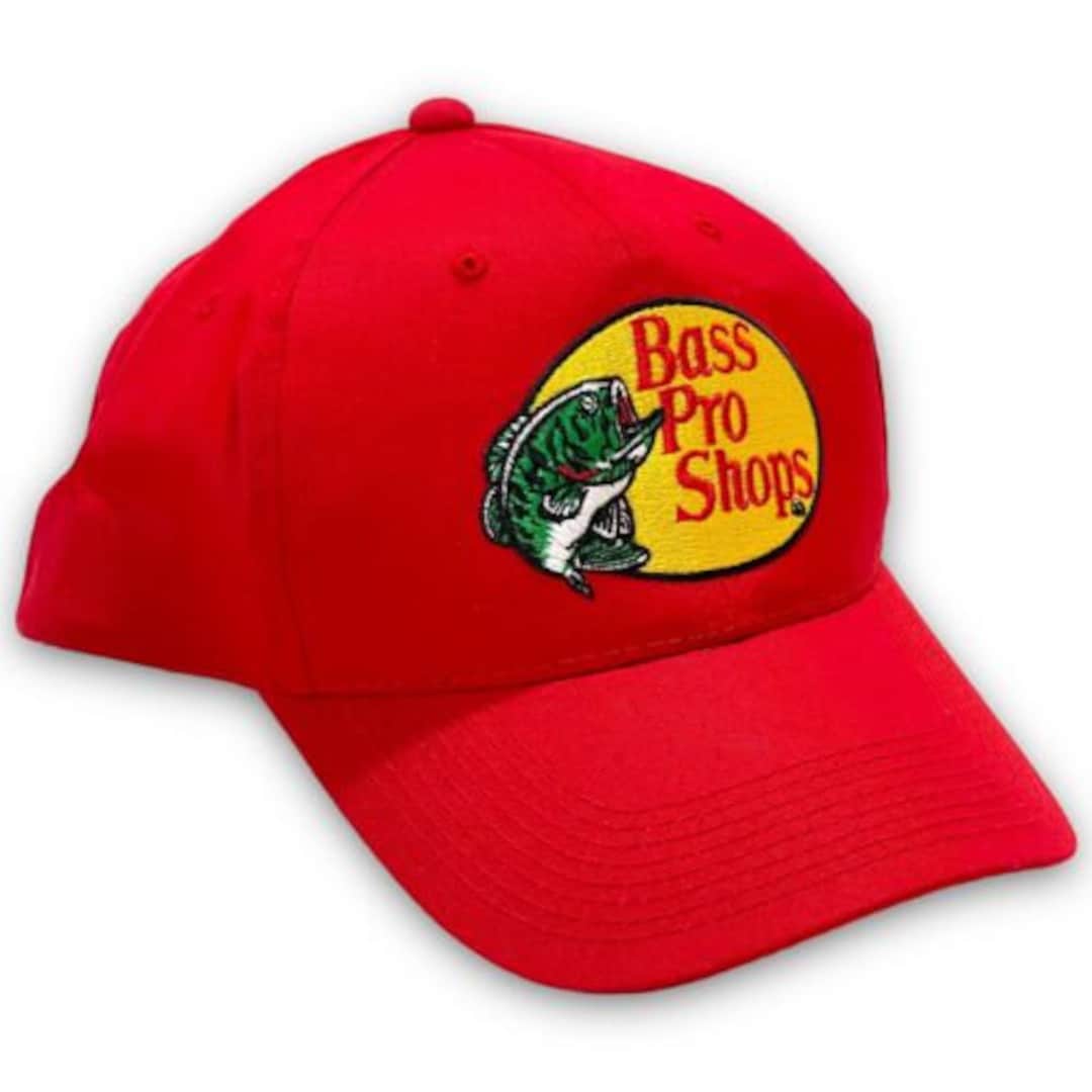 Bass Pro Shops Embroidered Logo Snapback Hat 1990s Fishing Cap - Etsy
