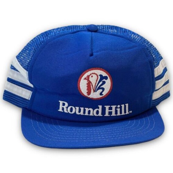 Round Hill Turkey Vintage 3 Stripe Trucker Snapback H… - Gem