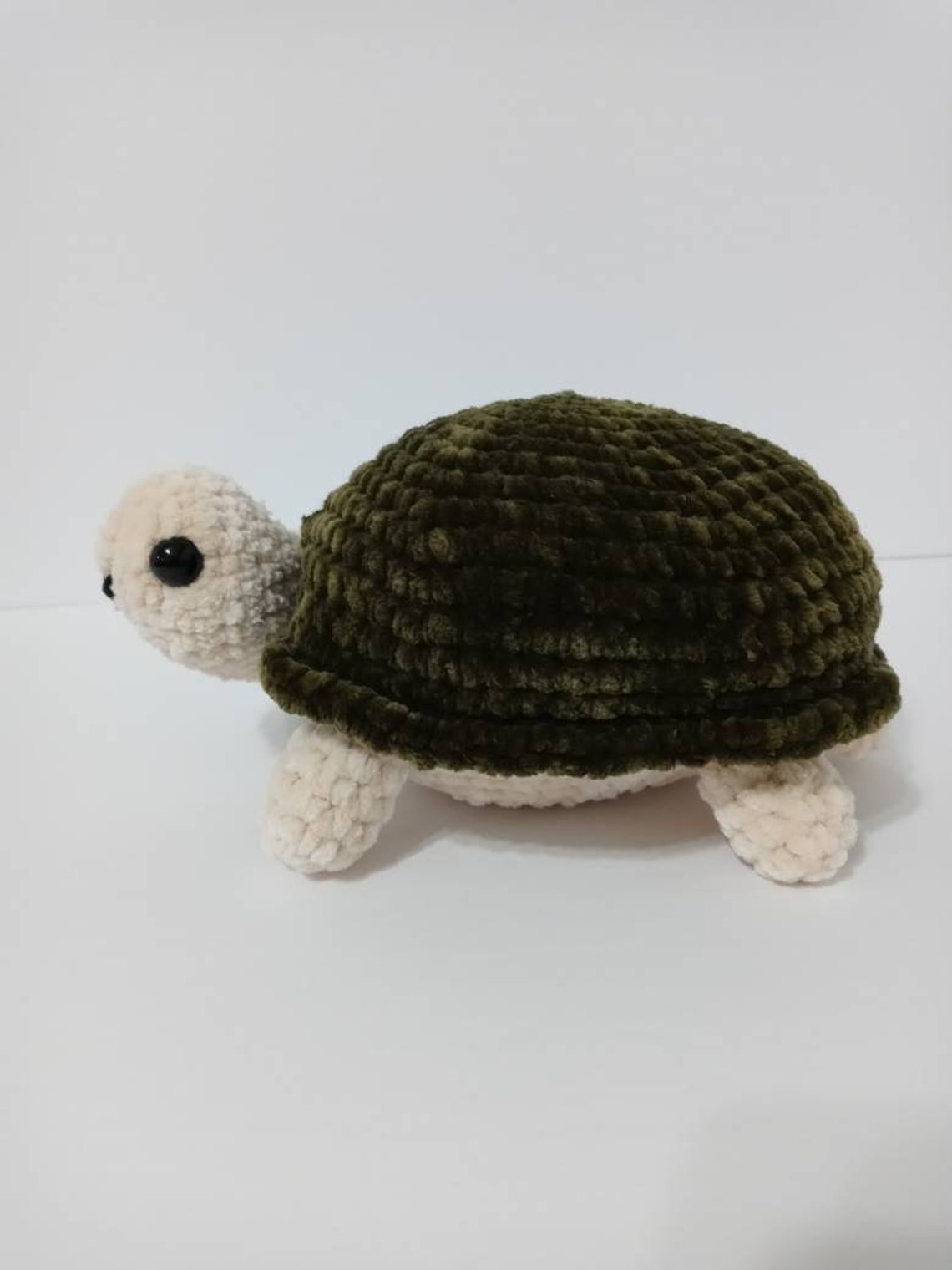 Cute Chubby Turtle Plushie Crochet Velvet Turtle Plushie - Etsy