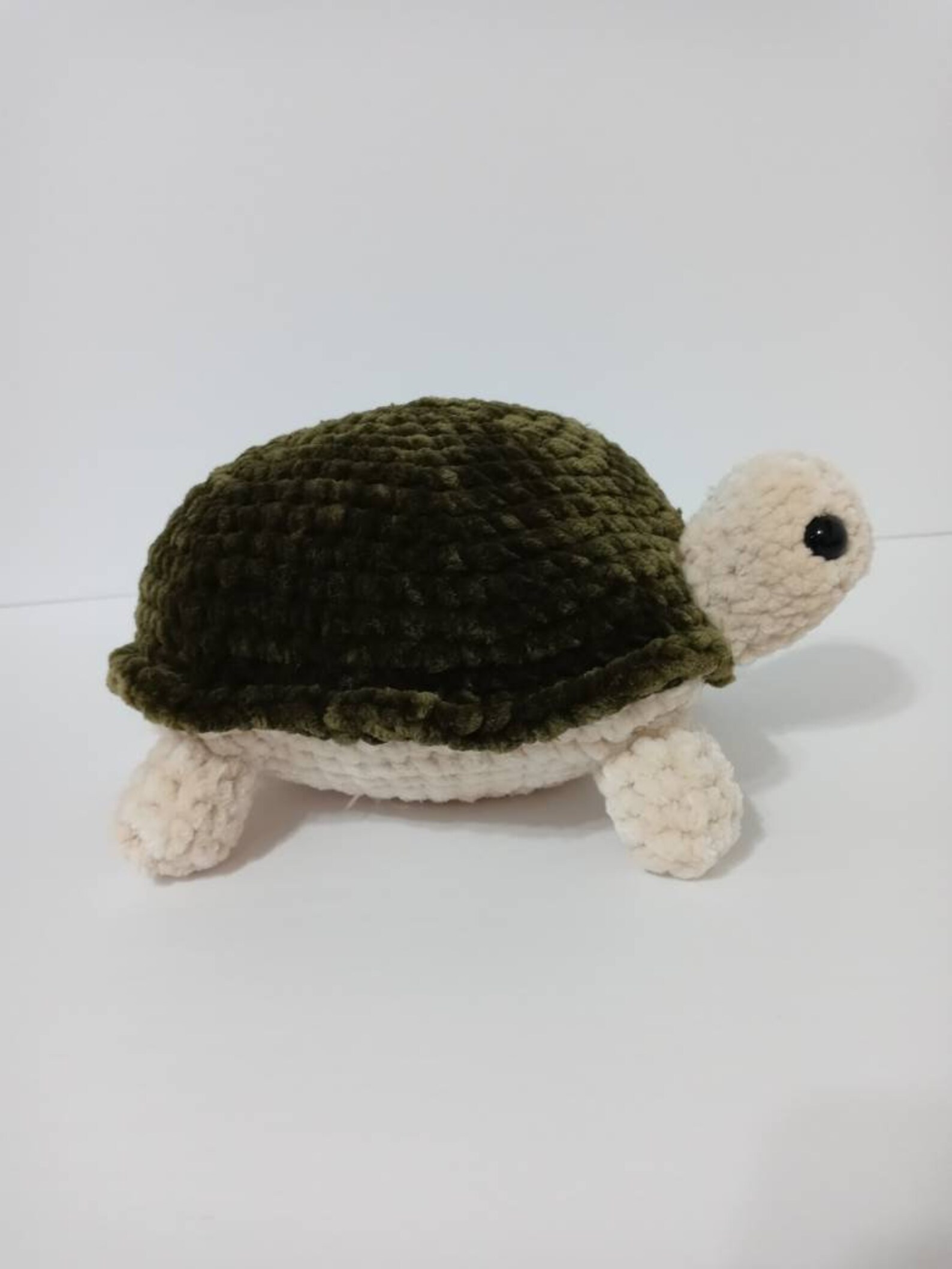 Cute Chubby Turtle Plushie Crochet Velvet Turtle Plushie - Etsy