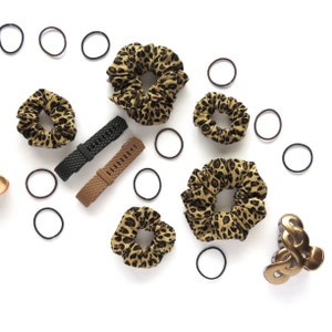 Leopard Scrunchies, Cheetah Scrunchies, Mini Cheetah Scrunchies - Etsy