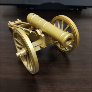 Handmade Brass Vintage Napoleon Cannon Model - Etsy