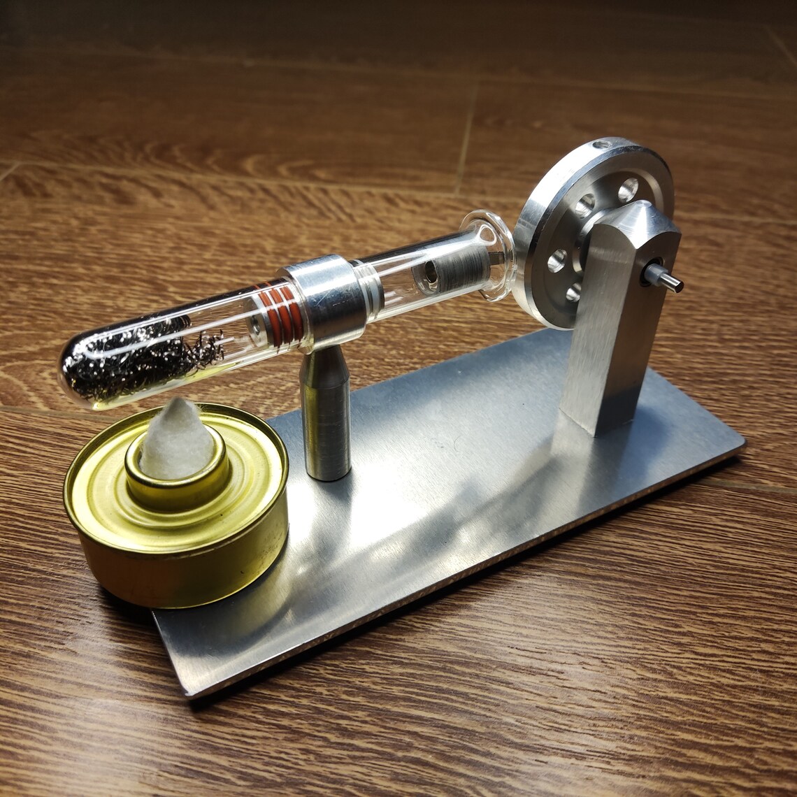 Mini Hot Air Stirling Engine Motor Model Stream Power Physics - Etsy Canada